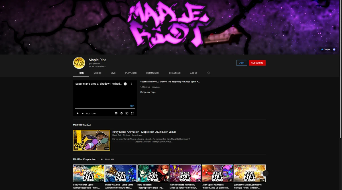 Maple Riot | Too much kirby Wiki | Fandom