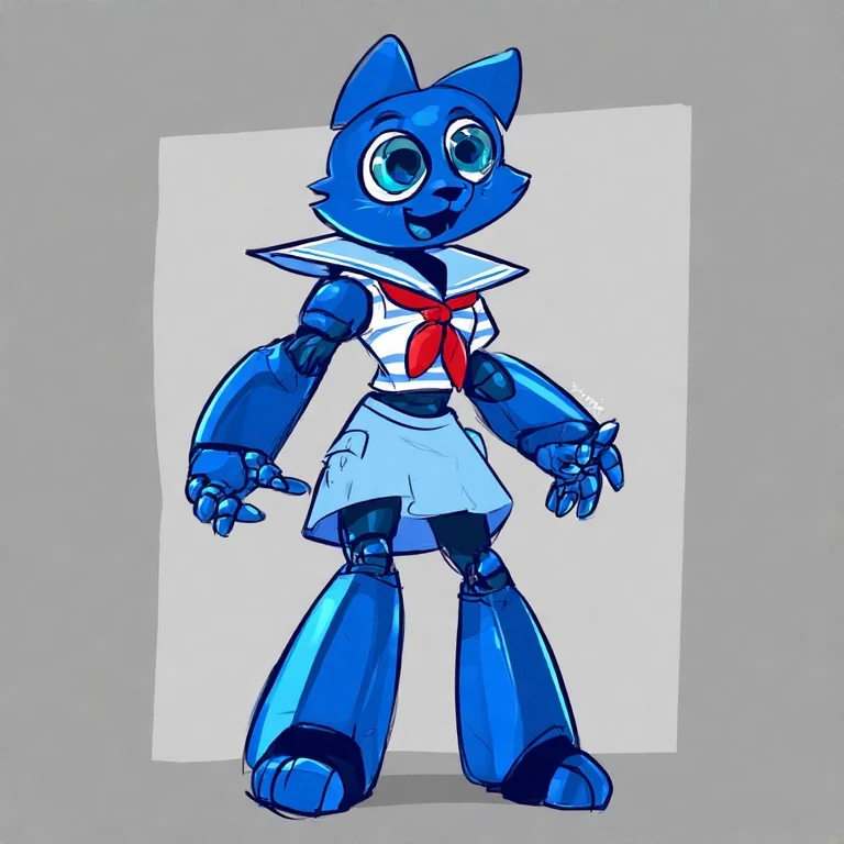 Prototype Sailor Cat | Toon Titans Wiki | Fandom