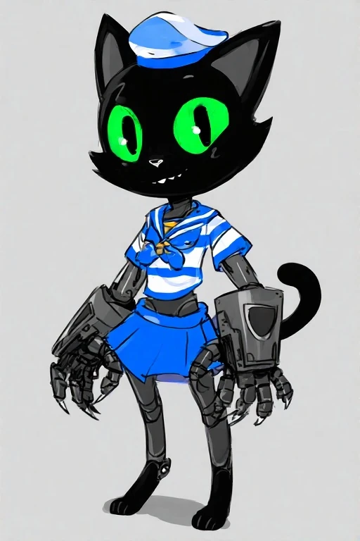 Sailor Cat Go (Mecha) | Toon Titans Wiki | Fandom