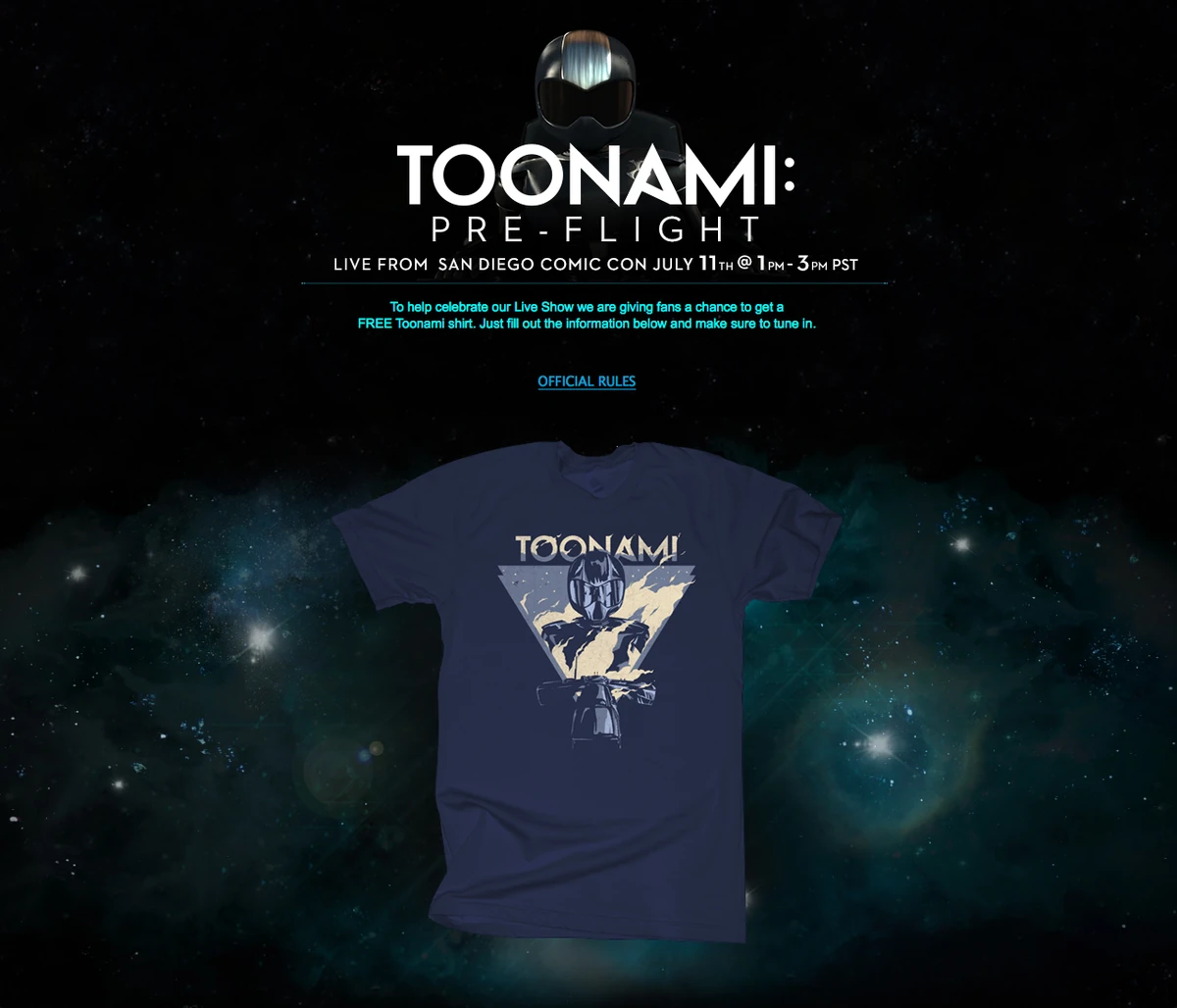 Toonami T-Shirt Sweepstakes (2015) | Toonami Wiki | Fandom