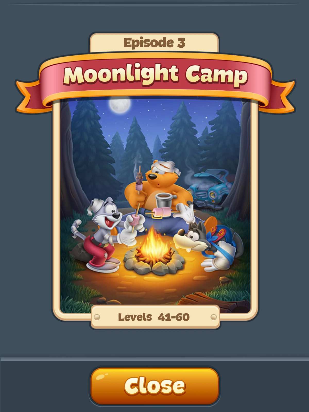 Moonlight Camp | Toon Blast Wiki | Fandom