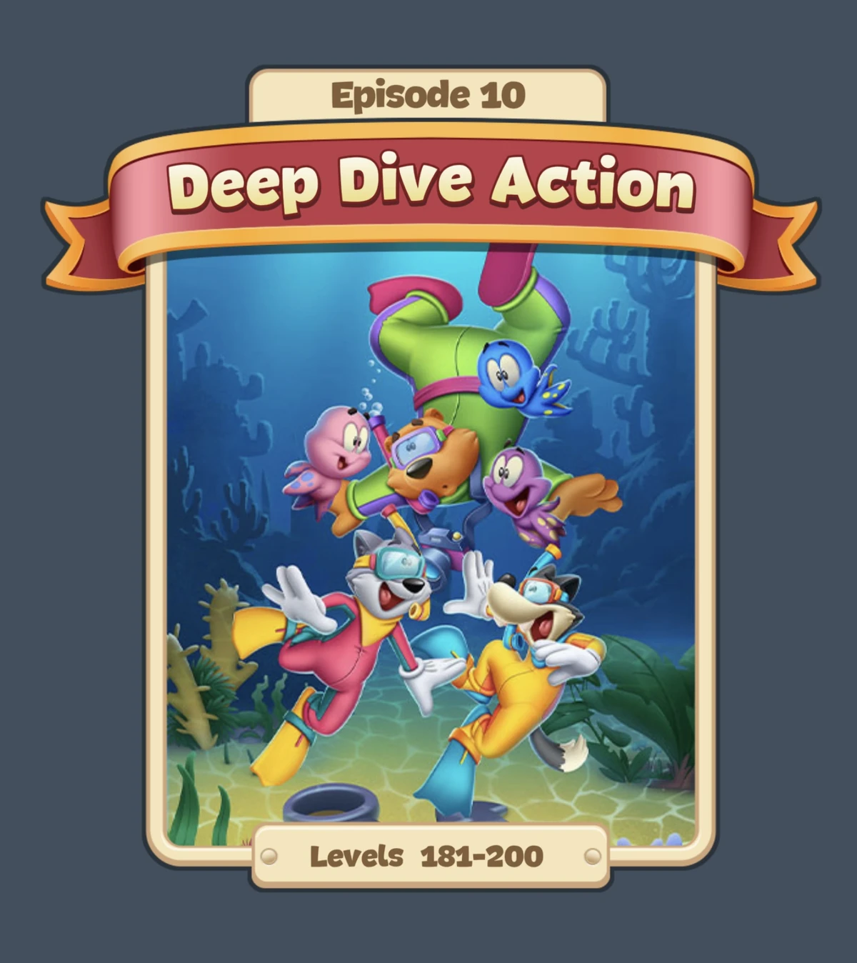 Deep Dive Action | Toon Blast Wiki | Fandom