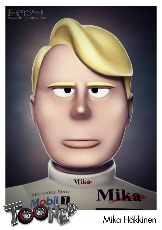 Mika Hakkinen | McLaren Tooned Wiki | Fandom