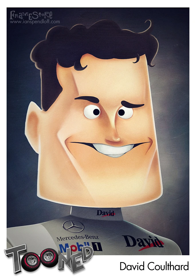 David Coulthard | McLaren Tooned Wiki | Fandom