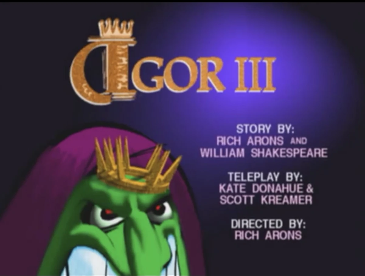 Igor III | Toonsylvania Wiki | Fandom