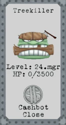 Treekiller | Toontown Corporate Clash Wiki | Fandom