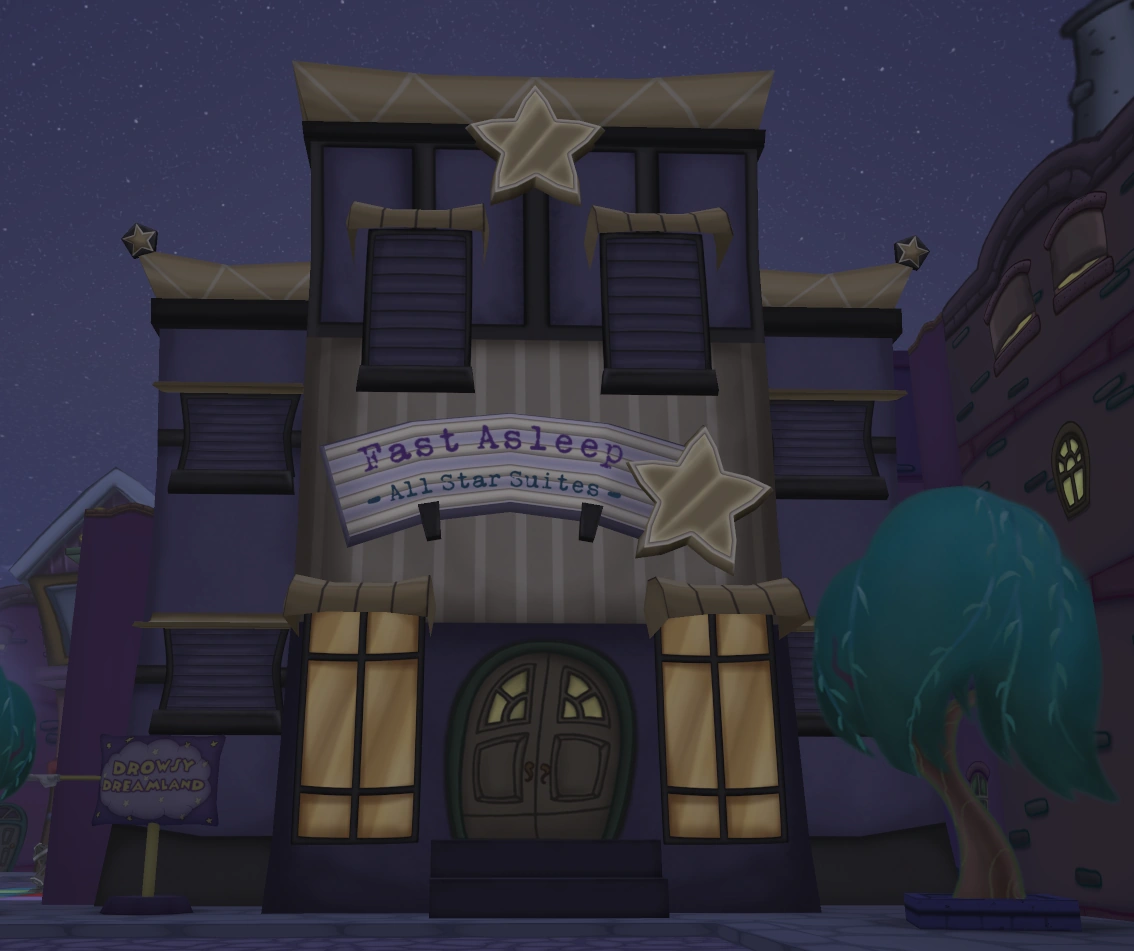 Fast Asleep - All Star Suites | Toontown Corporate Clash Wiki | Fandom