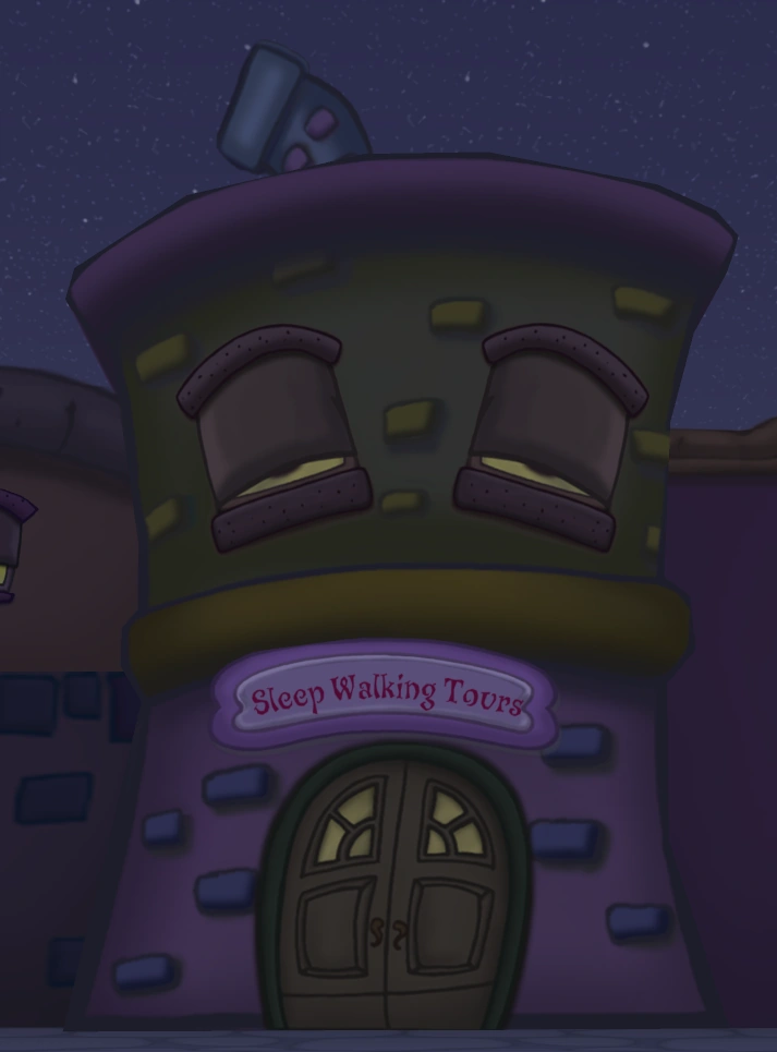 Sleep Walking Tours | Toontown Corporate Clash Wiki | Fandom