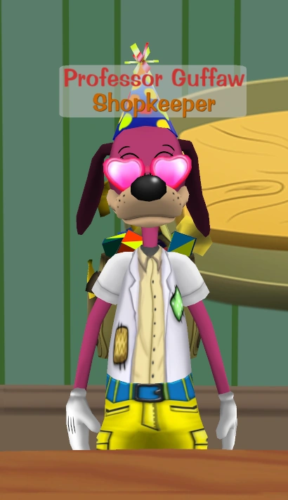 Professor Guffaw | Toontown Corporate Clash Wiki | Fandom