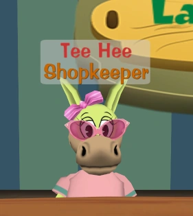Tee Hee | Toontown Corporate Clash Wiki | Fandom