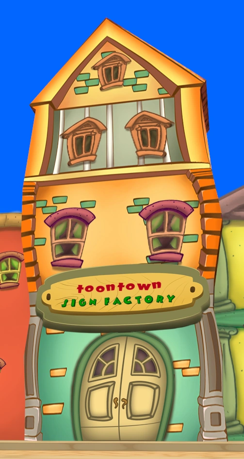 Toontown Sign Factory | Toontown Corporate Clash Wiki | Fandom