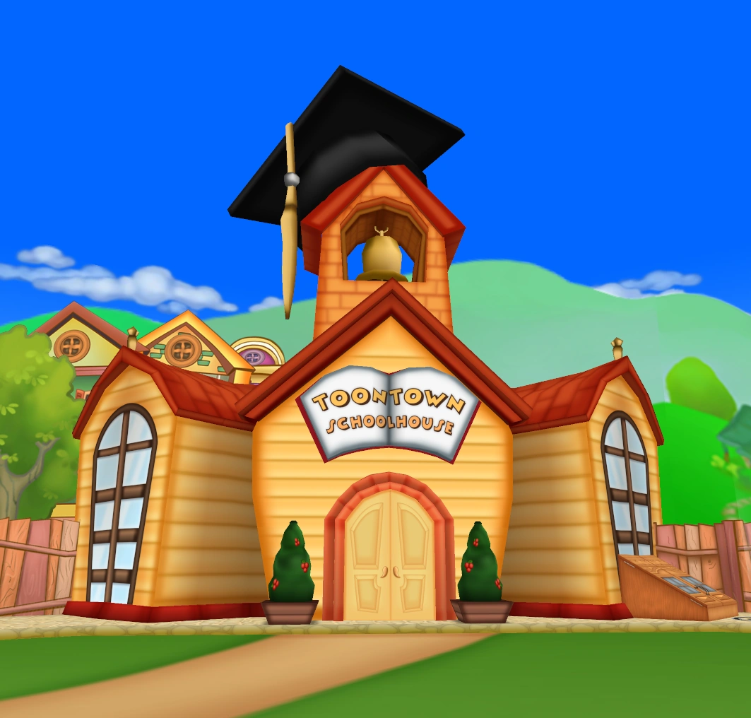 Toontown School House | Toontown Corporate Clash Wiki | Fandom