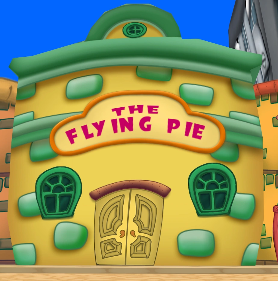 The Flying Pie | Toontown Corporate Clash Wiki | Fandom