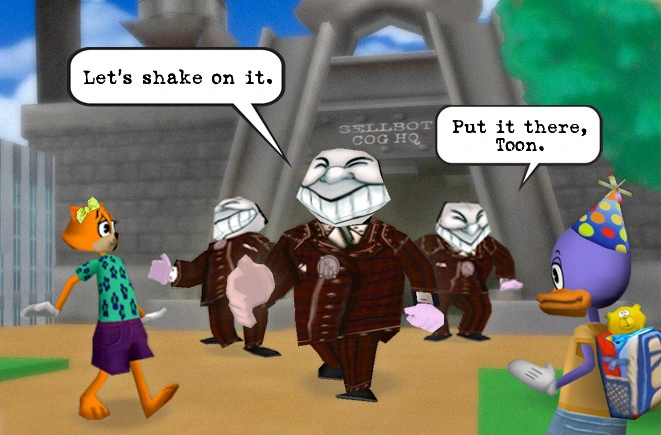 User blog:SodaDog/Cogs Call a Toon Truce?! | Toontown Wiki | Fandom