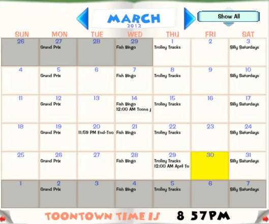 Events | Toontown Wiki | Fandom