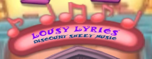 Lousy Lyrics Discount Sheet Music | Toontown Wiki | Fandom