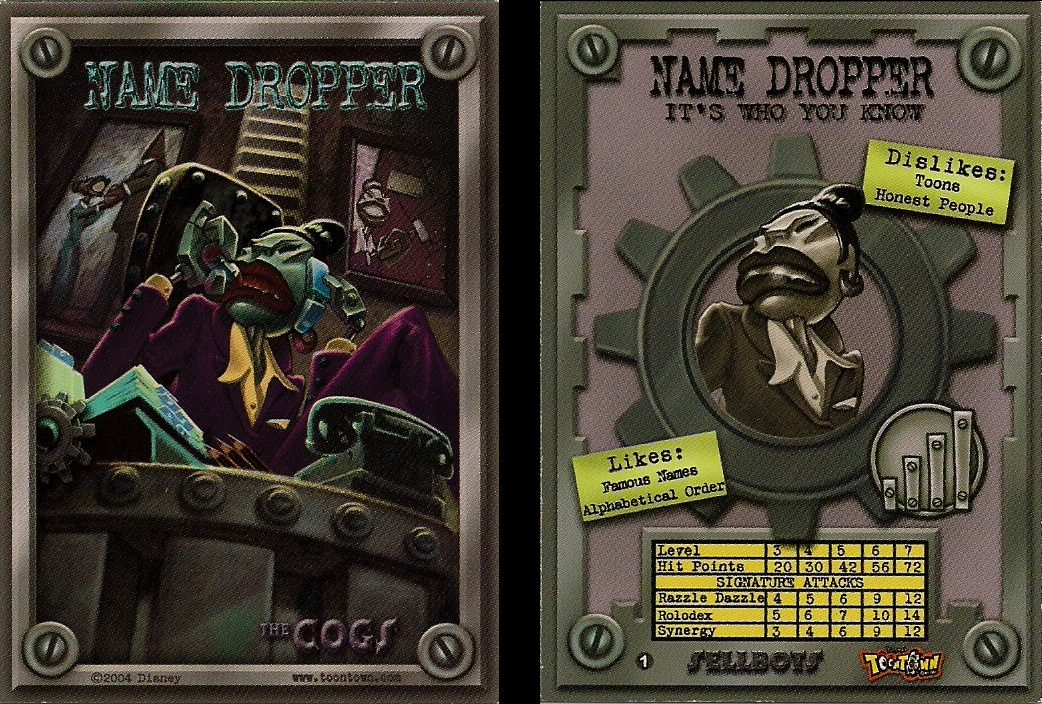 Name Dropper/Gallery | Toontown Wiki | Fandom