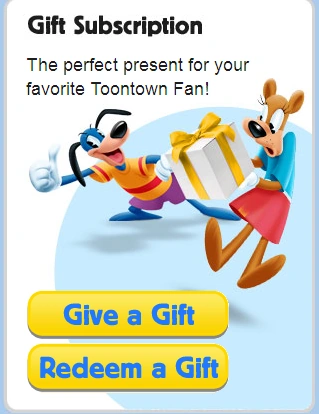Gift Subscriptions | Toontown Wiki | Fandom