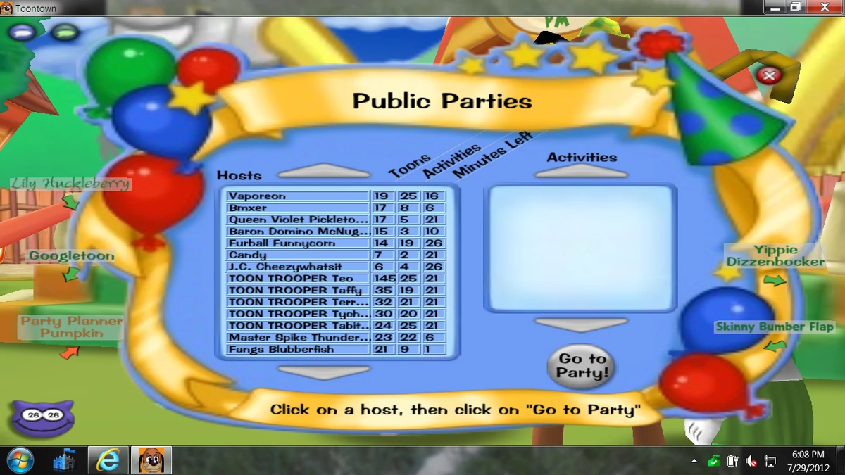 User blog:Kevin-The-Skeleton/toon trooper party | Toontown Wiki | Fandom