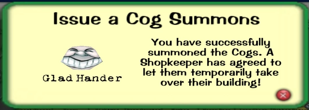 Cog Summon | Toontown Wiki | Fandom