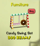 Candy Swing Set | Toontown Wiki | Fandom