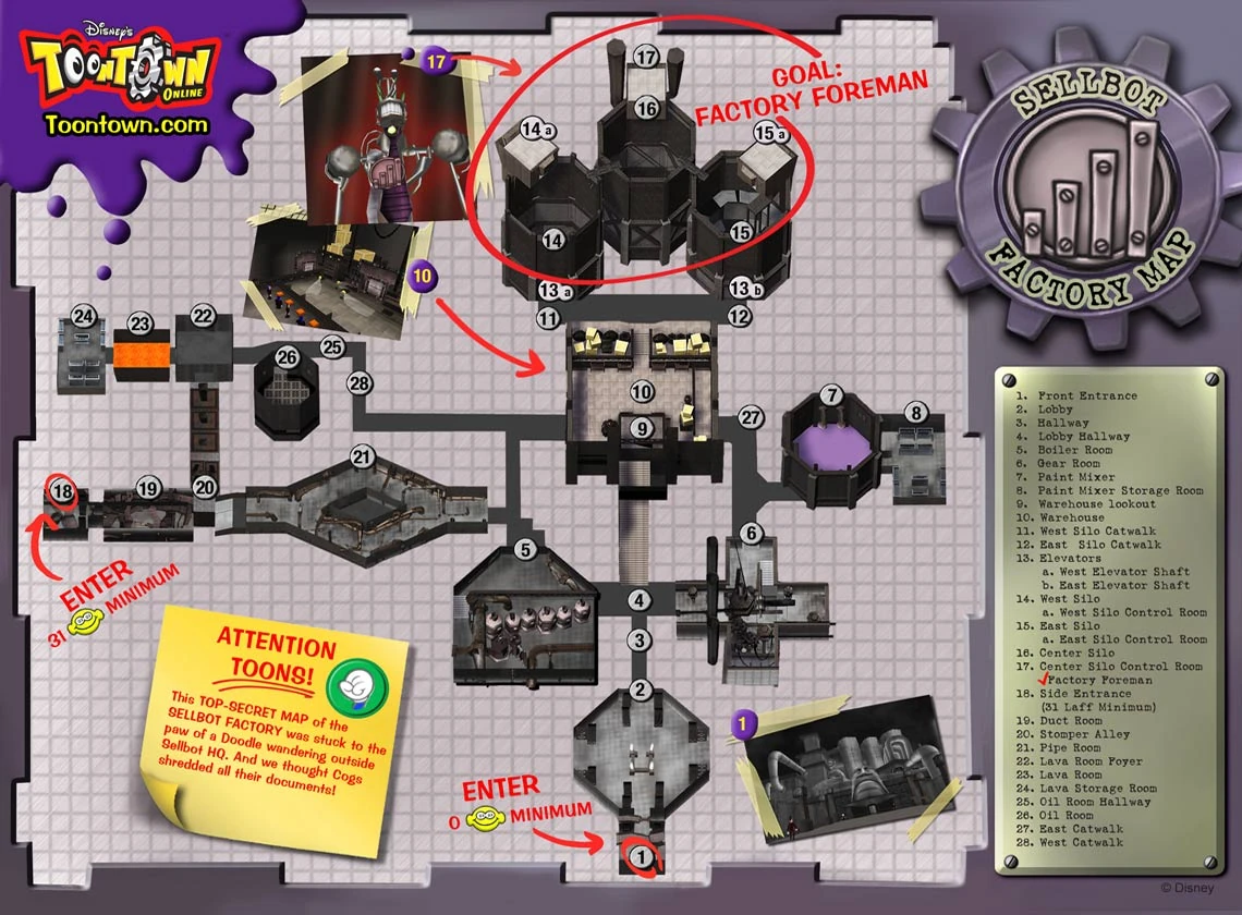Sellbot HQ | Toontown Wiki | Fandom