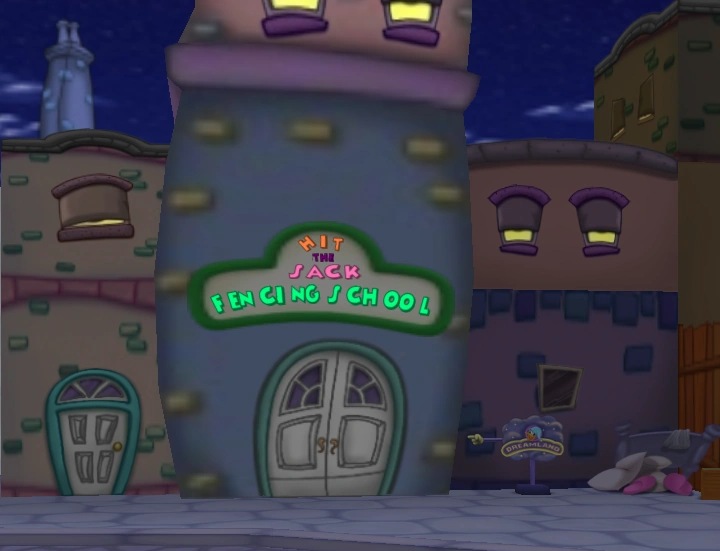 Hit the Sack Fencing School | Toontown Rewritten Wiki | Fandom