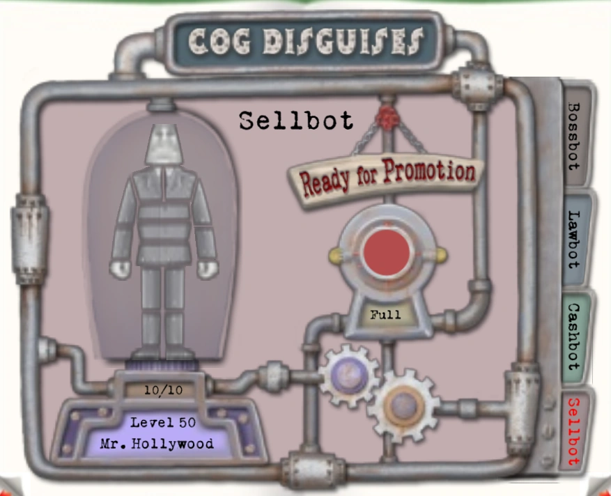 Sellbot Cog Disguise | Toontown Rewritten Wiki | Fandom