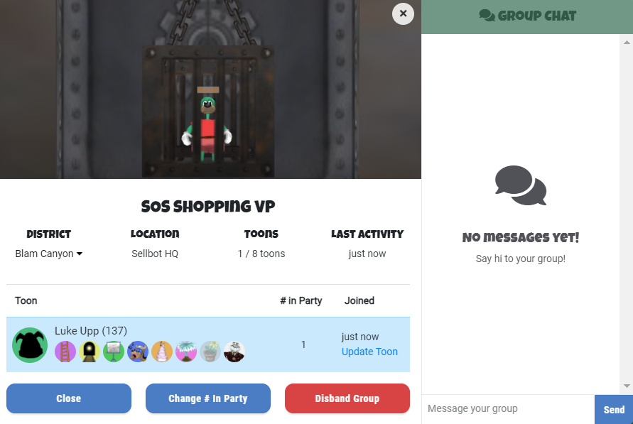 SOS shopping | Toontown Rewritten Wiki | Fandom