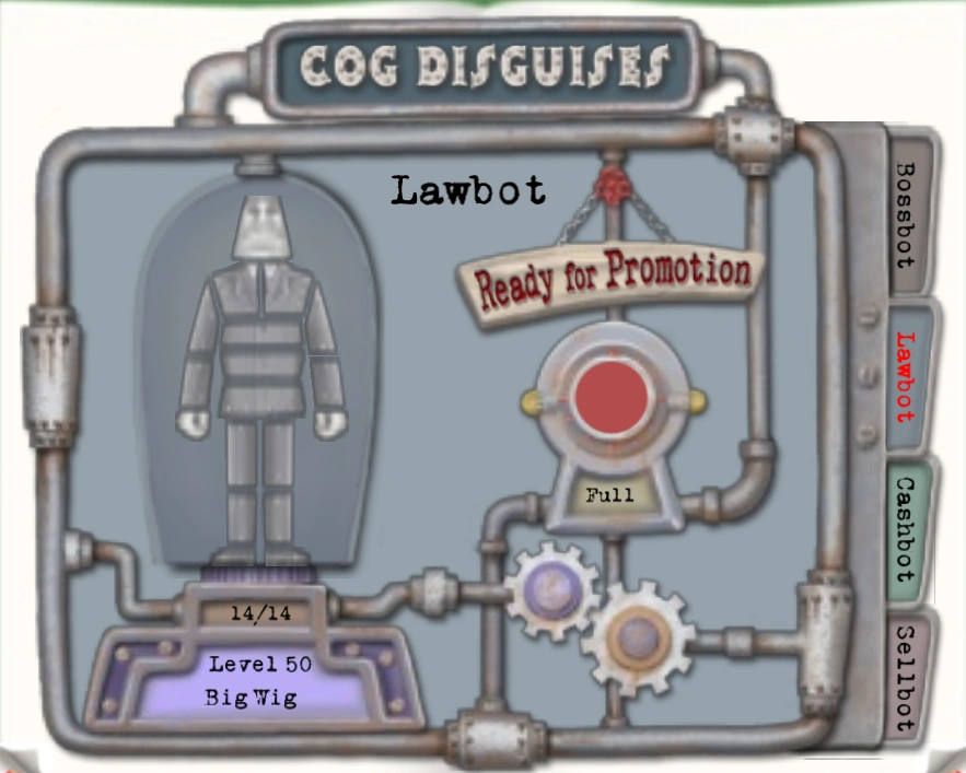 Lawbot Cog Disguise | Toontown Rewritten Wiki | Fandom