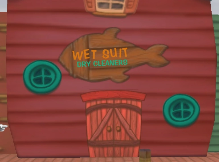 Wet Suit Dry Cleaners | Toontown Rewritten Wiki | Fandom