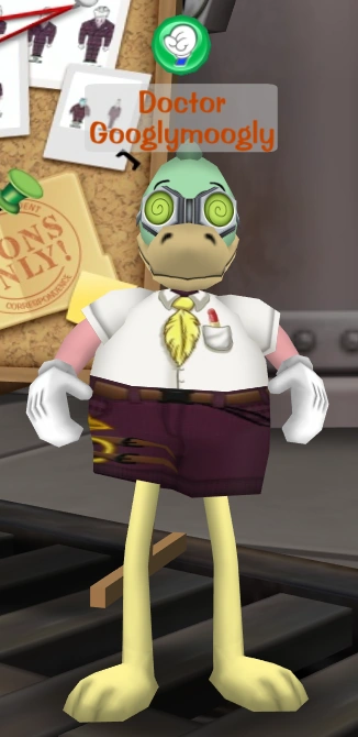 Doctor Googlymoogly | Toontown Rewritten Wiki | Fandom