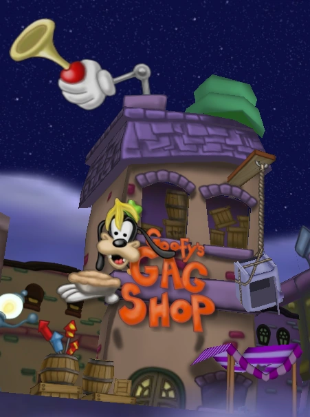 Donald's Dreamland Gag Shop | Toontown Rewritten Wiki | Fandom