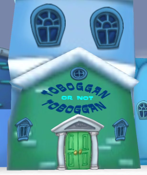 Toboggan Or Not Toboggan Toontown Rewritten Wiki Fandom