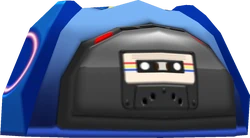 Blue Cassette Player Hat | Toontown Rewritten Wiki | Fandom