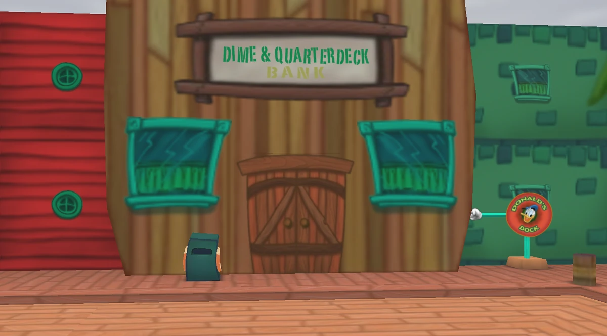 Dime & Quarterdeck Bank | Toontown Rewritten Wiki | Fandom