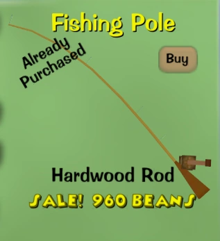 Hardwood Rod | Toontown Rewritten Wiki | Fandom