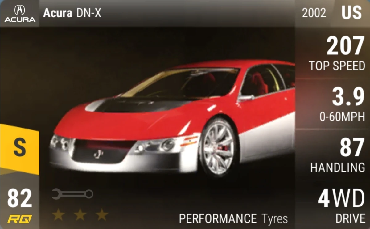 Acura DN-X | Top Drives Wiki | Fandom