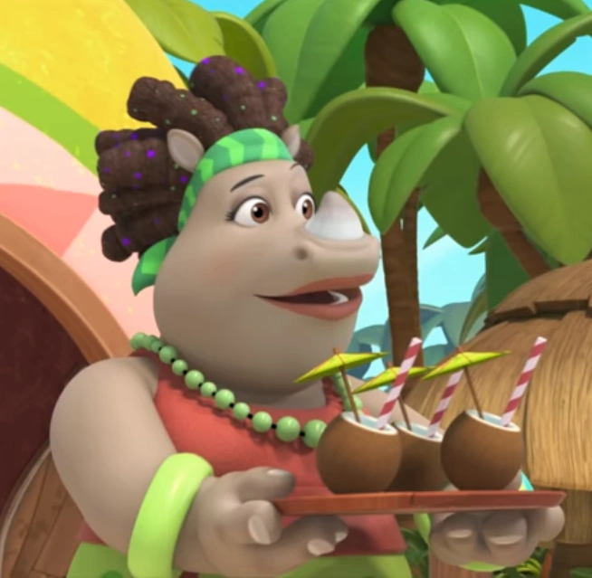 Rhonda Rhino | Top Wing Wiki | Fandom