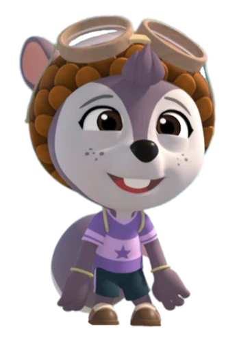 Shirley Squirrely | Top Wing Wiki | Fandom
