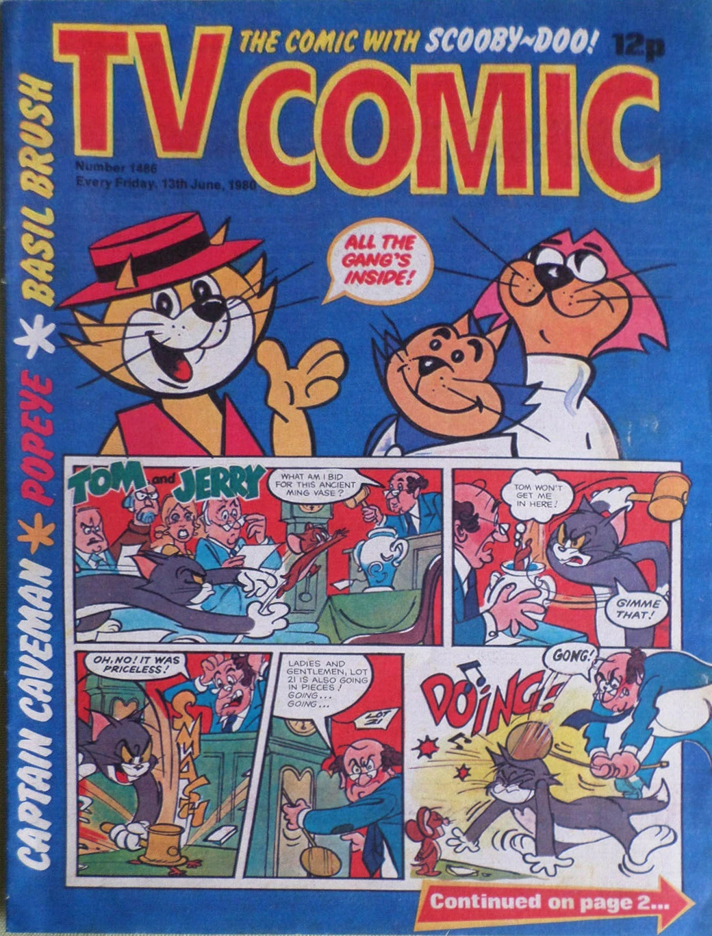 TV Comic 1486 | Top Cat Wiki | Fandom