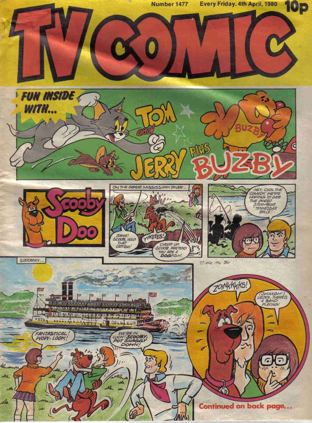 TV Comic 1477 | Top Cat Wiki | Fandom