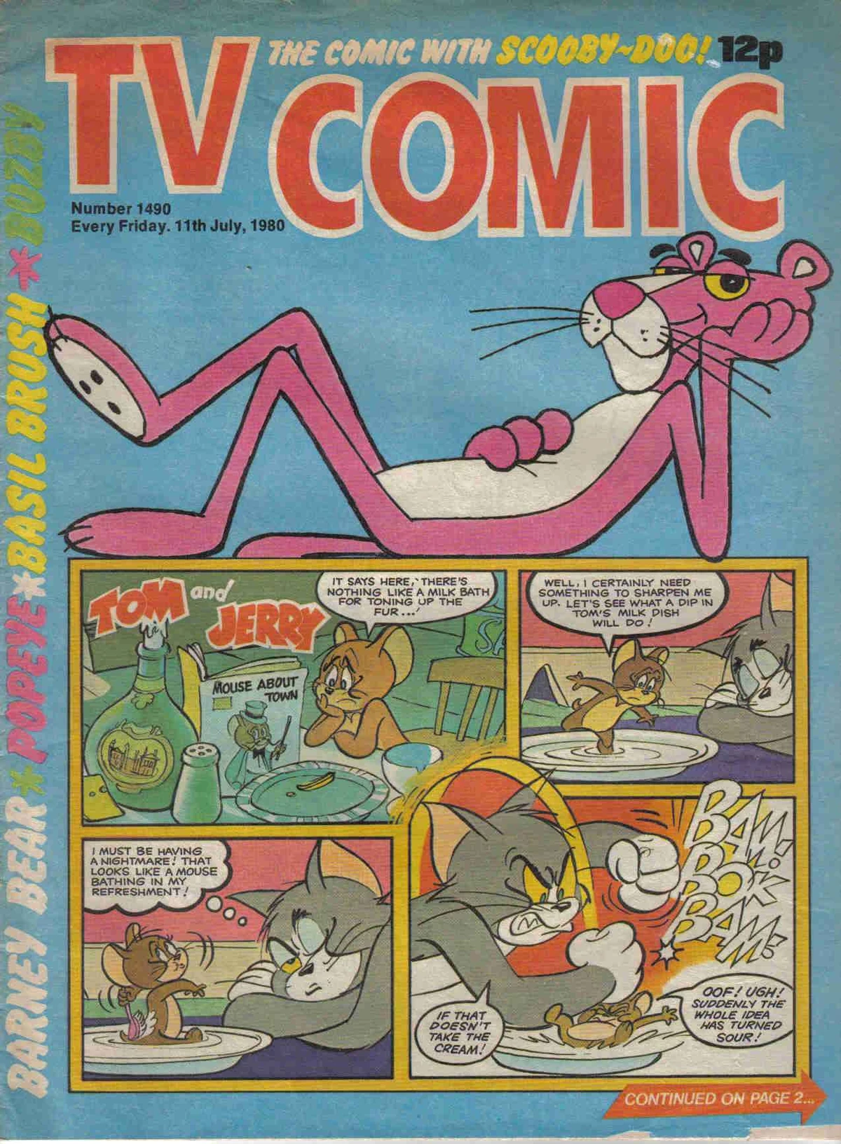 TV Comic 1490 | Top Cat Wiki | Fandom