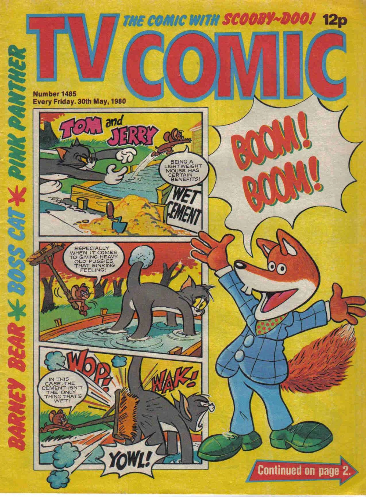 TV Comic 1485 | Top Cat Wiki | Fandom