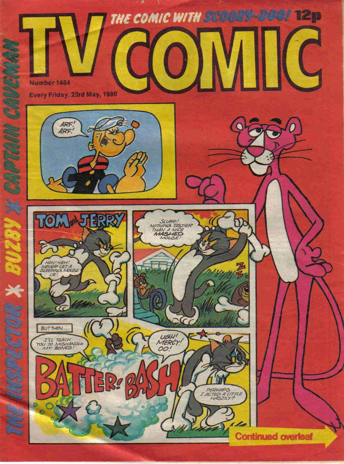 TV Comic 1484 | Top Cat Wiki | Fandom