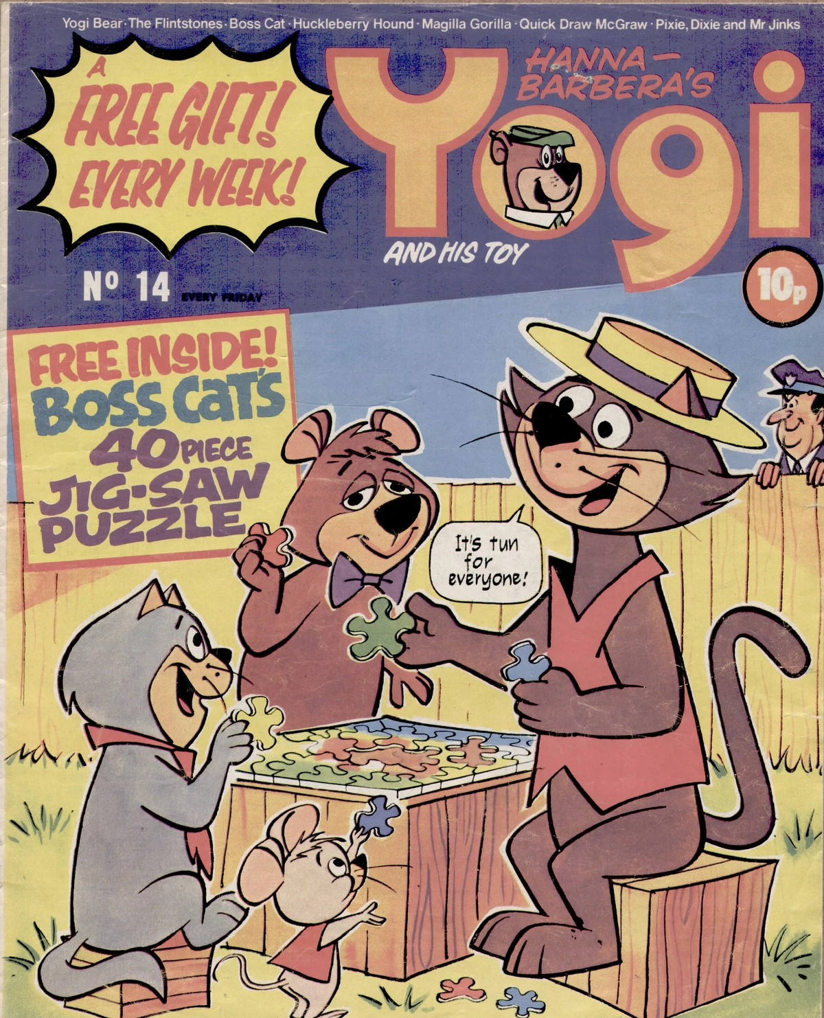 Yogi and His Toy 14 | Top Cat Wiki | Fandom