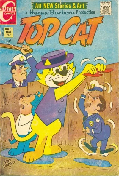 Top Cat (Charlton) 4 | Top Cat Wiki | Fandom