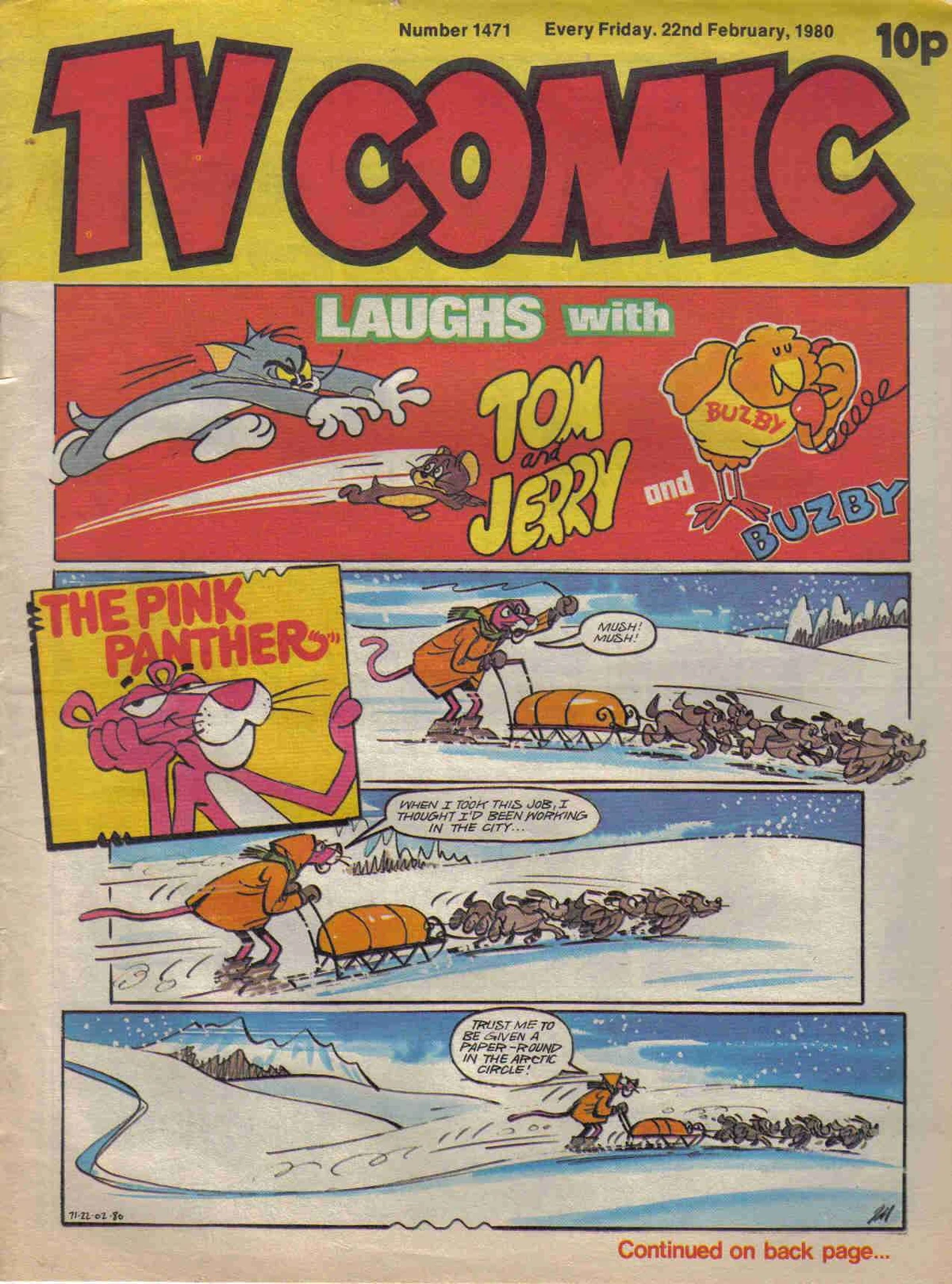 TV Comic 1471 | Top Cat Wiki | Fandom