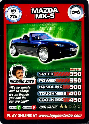 Turbo Challenge Card 65 | Top Gear Wiki | Fandom