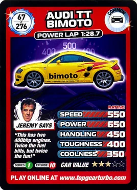 Turbo Challenge Card 67 | Top Gear Wiki | Fandom